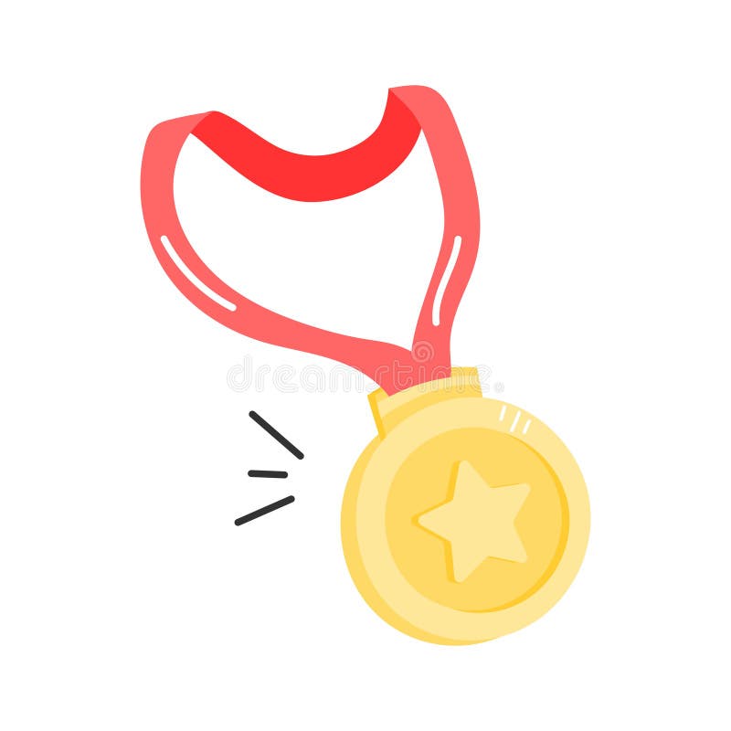Prestigious Medal Awarded for Excellence in Sports Achievements Stock ...