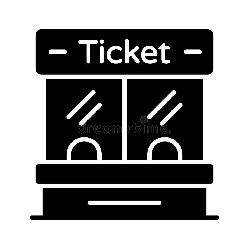 Take a Look at this Beautifully Designed Icon of Ticket House Stock ...