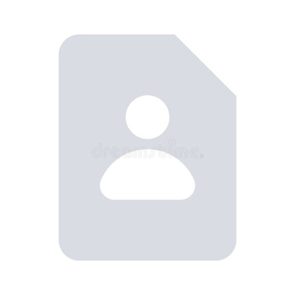 Take a Look at Creative Icon of Resume, User Profile Vector Stock ...