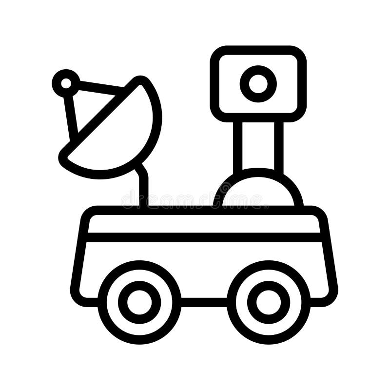 Take a Look at this Creatively Designed Space Rover Vector Stock Vector ...