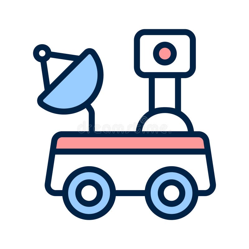 Take a Look at this Creatively Designed Space Rover Vector Stock Vector ...