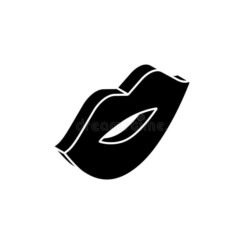 Take a Look at this Glossy Lips Vector Design Isolated on White ...