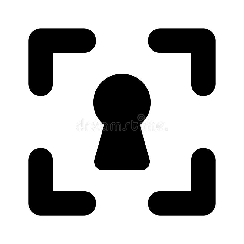 Take a Look at this Unique Icon of Security Access Stock Vector ...