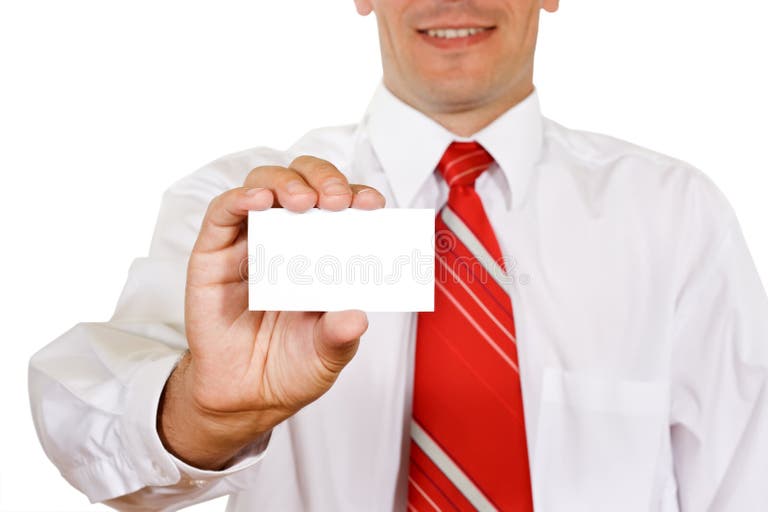 Take my card stock photo. Image of smile, card, showing - 8293968