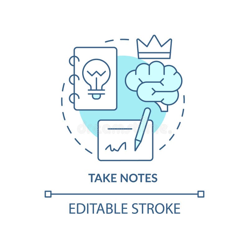 Take Notes Icon Stock Illustrations – 103 Take Notes Icon Stock ...
