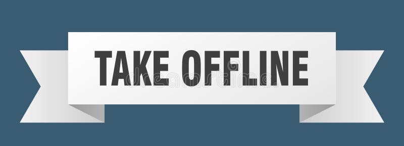 Offline Ribbon Stock Illustrations – 245 Offline Ribbon Stock ...