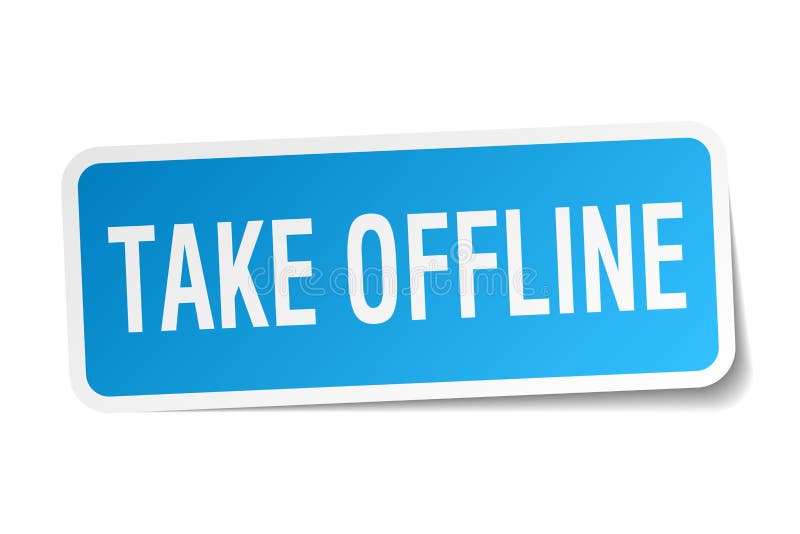 Offline Sticker Stock Illustrations – 705 Offline Sticker Stock ...