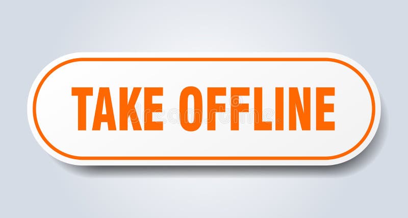 Offline Sticker Stock Illustrations – 820 Offline Sticker Stock ...