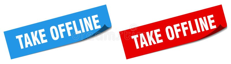 Offline Sticker Stock Illustrations – 820 Offline Sticker Stock ...