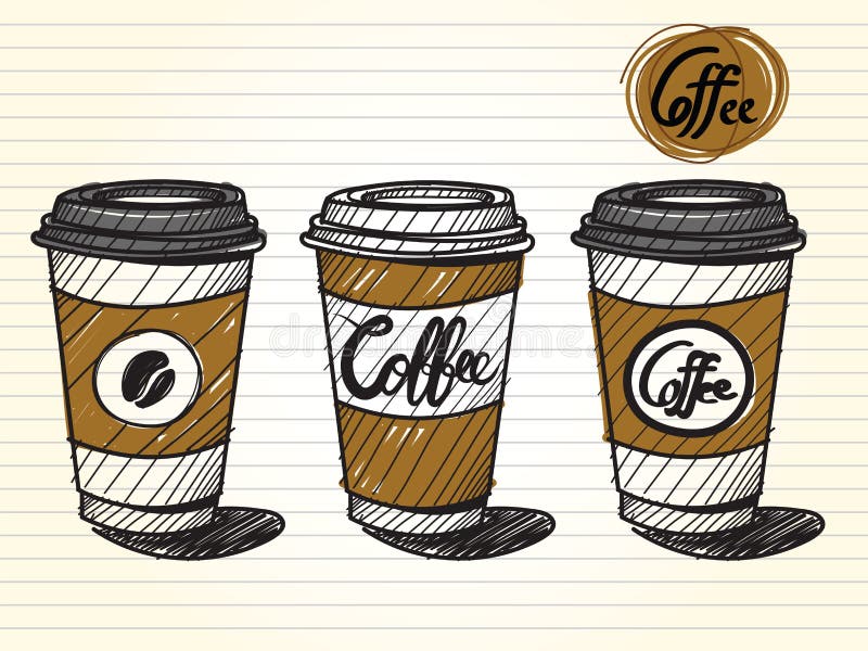 Take out coffee cup stock vector. Illustration of drink - 94955569