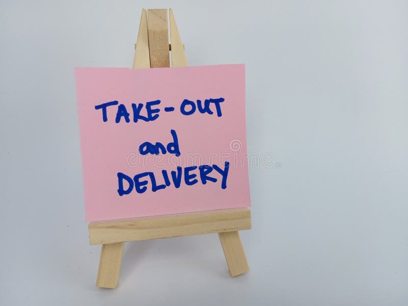 Take Out Sign Poster Stock Photos - Free & Royalty-Free Stock Photos ...