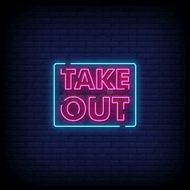 Take Break Neon Quote Brick Wall Stock Illustrations – 3 Take Break ...