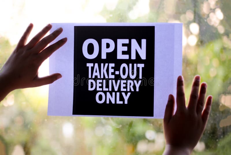 TAKE OUT only! Please Respect Social Distancing while Ordering Sign in ...