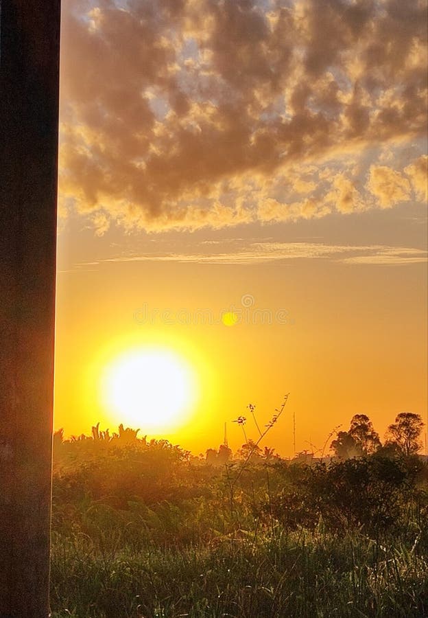 Take a Peek at the Big Light in the Morning Stock Photo - Image of peek ...