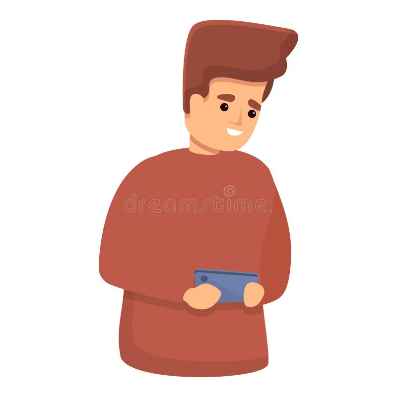 Take Photo Smartphone Icon, Cartoon Style Stock Vector - Illustration ...