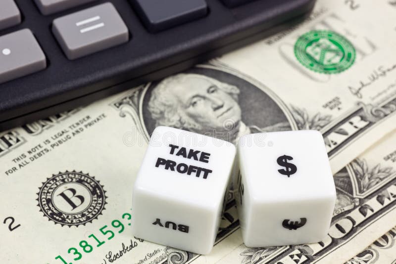 Take profit US dollar stock photo. Image of transaction - 17351062