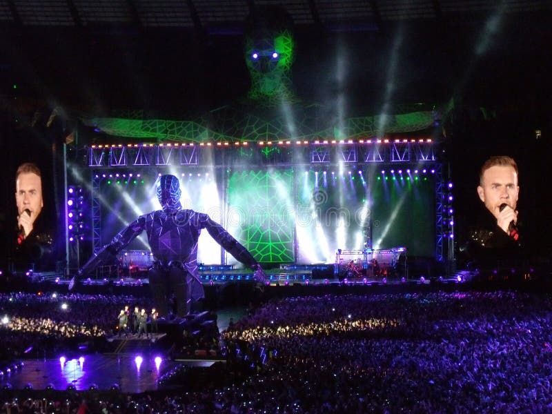 Take that Progress Tour Live Editorial Photo - Image of reunion, music ...