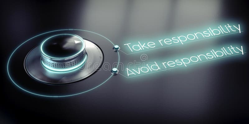 Take Responsibility, Avoid Responsibility - Rotary Knob and Glowing ...