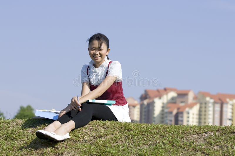 Take a rest stock image. Image of education, field, notes - 13169475