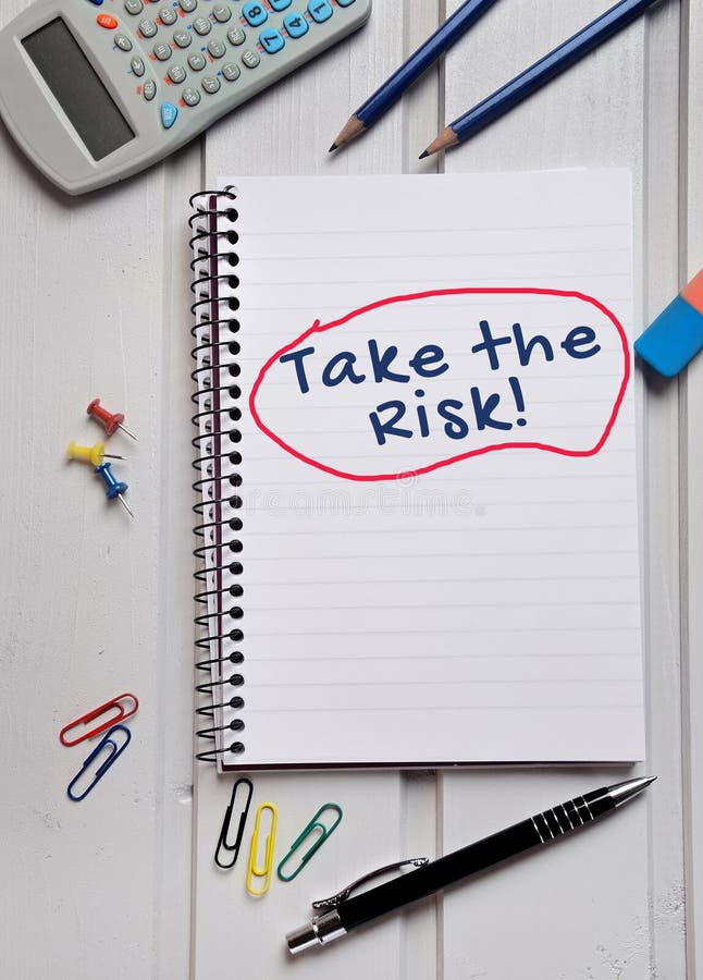 Take the Risk word stock photo. Image of attitude, danger - 54565582