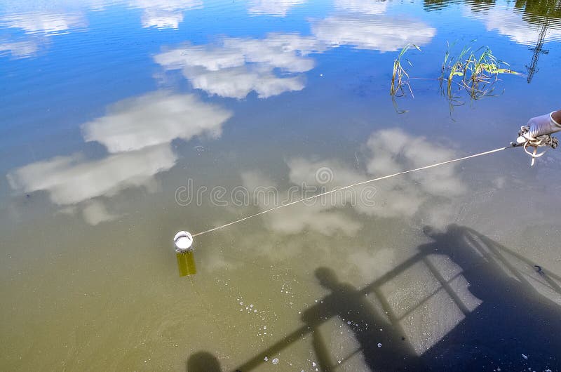 Take Samples of Water for Laboratory Testing. the Concept - Analysis of ...