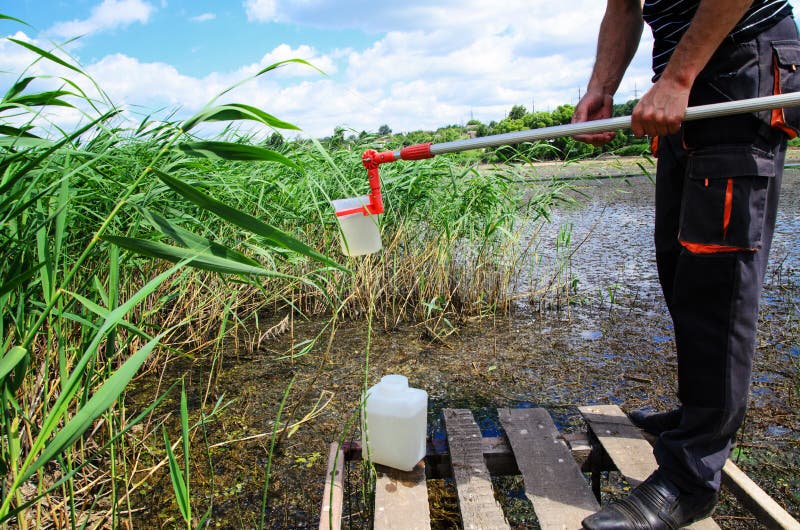 Take Samples of Water for Laboratory Testing. the Concept - Analysis of ...