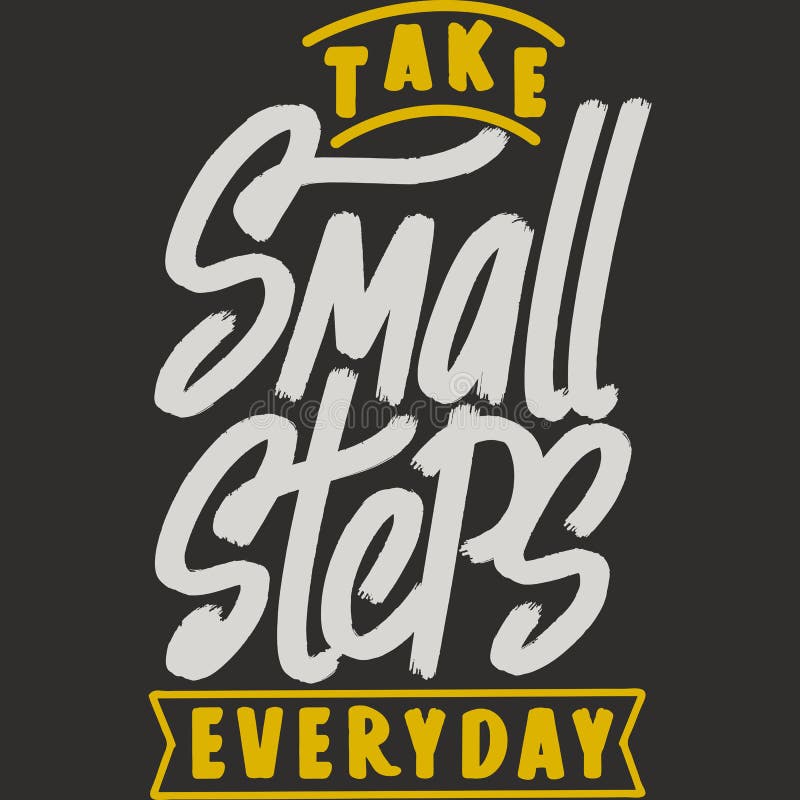Small Steps Everyday Stock Illustrations – 55 Small Steps Everyday ...