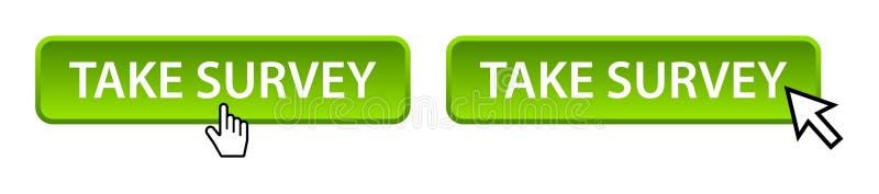 Take survey button stock vector. Illustration of icon - 190321835