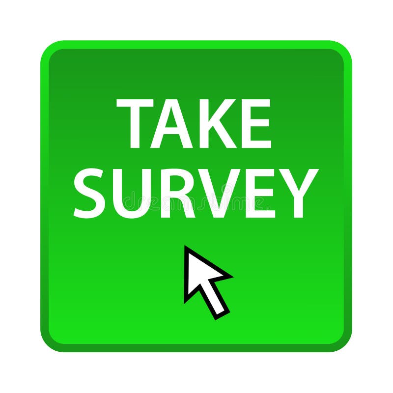 Take survey button stock vector. Illustration of isolated - 190322244