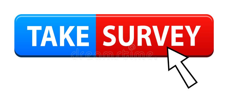 Take survey button stock vector. Illustration of communication - 220665785