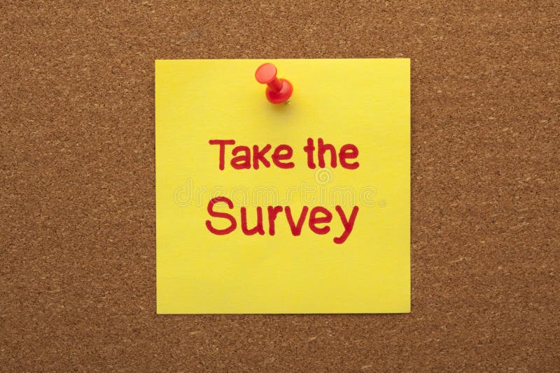 Take the Survey stock image. Image of communication - 185084417