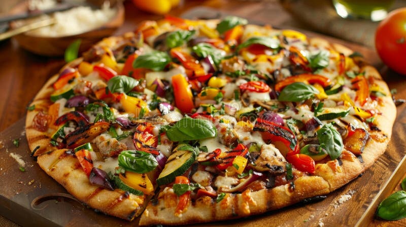Take Your Taste Buds On A Journey With This Grilled Pizza Featuring A