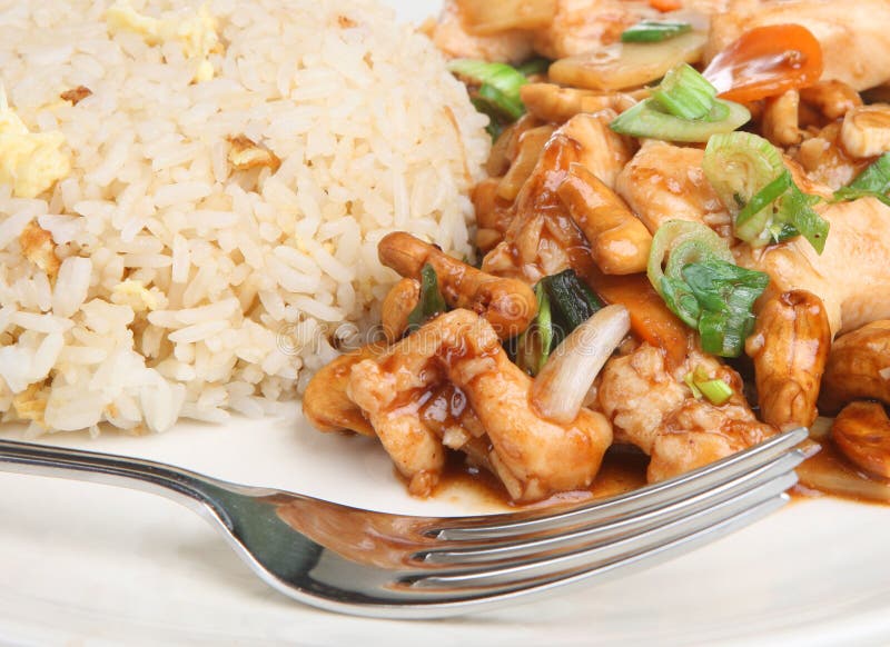 Takeaway chino del pollo imagen de archivo. Imagen de primer - 10364873