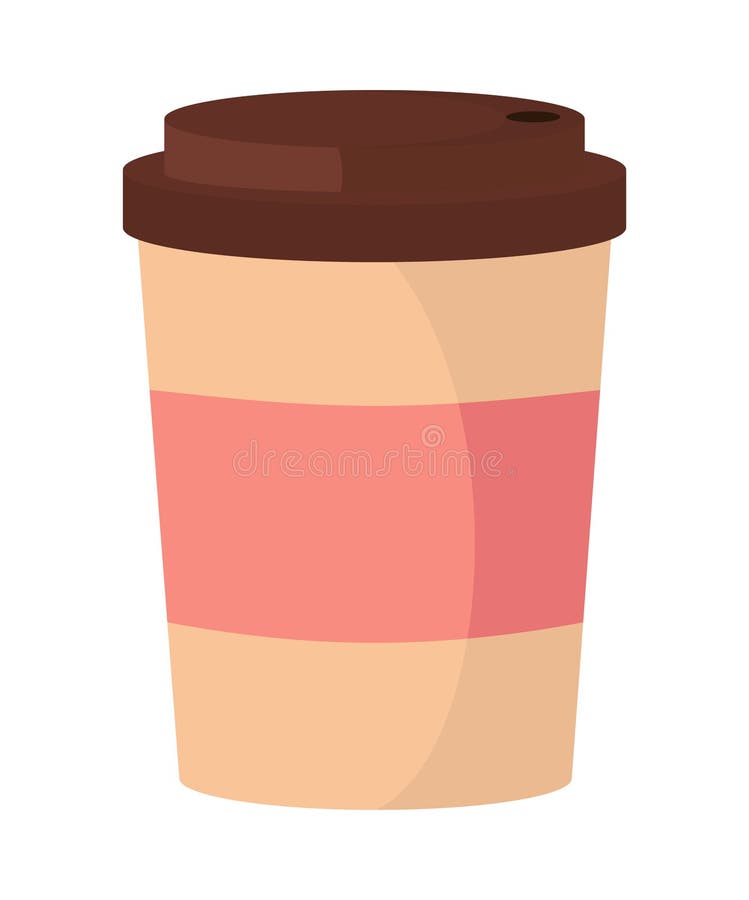 Takeaway coffee cup stock illustration. Illustration of drink - 240270266