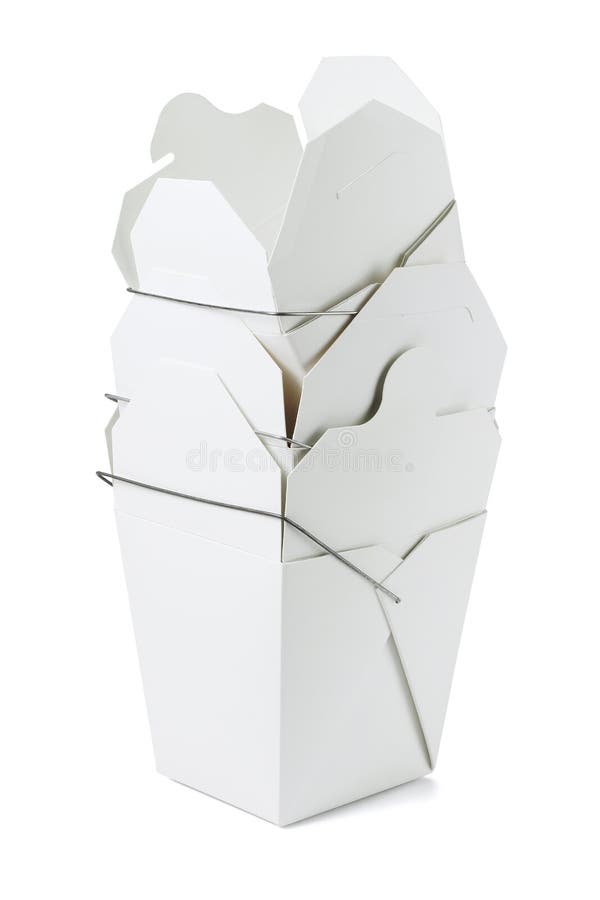 Takeaway Food Boxes stock photo. Image of cutout, meal - 94053966