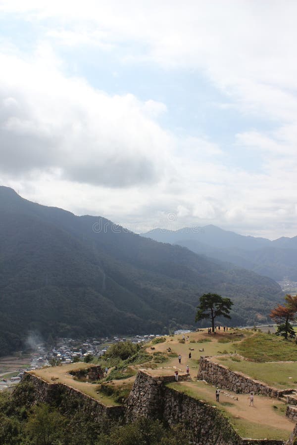 Takeda Japan stock image. Image of mountain, nature, building - 76121723