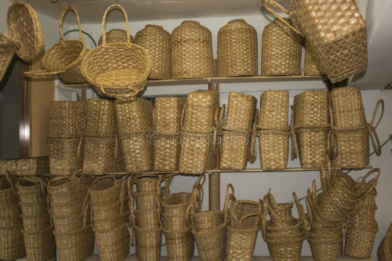 Handmade Baskets are Available in Many Different Types and Patterns ...