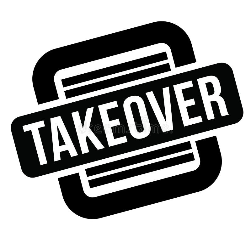 Takeover black stamp stock illustration. Illustration of takeover ...