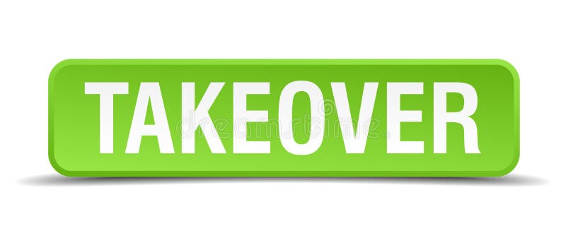 Takeover Button. Takeover Sign. Key. Push Button Stock Vector ...