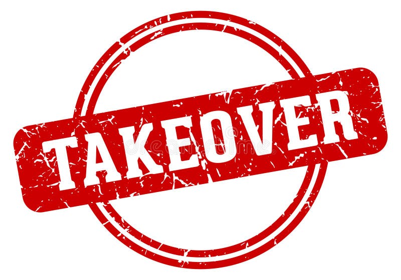 Takeover stamp stock vector. Illustration of graphic - 349493740
