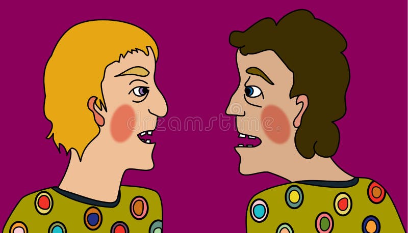 It Takes Two Fools To Make an Argument Stock Illustration ...