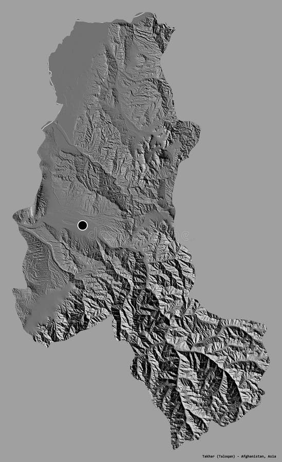 Takhar Province map vector stock vector. Illustration of continent ...