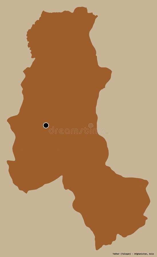 Takhar Province map vector stock vector. Illustration of continent ...