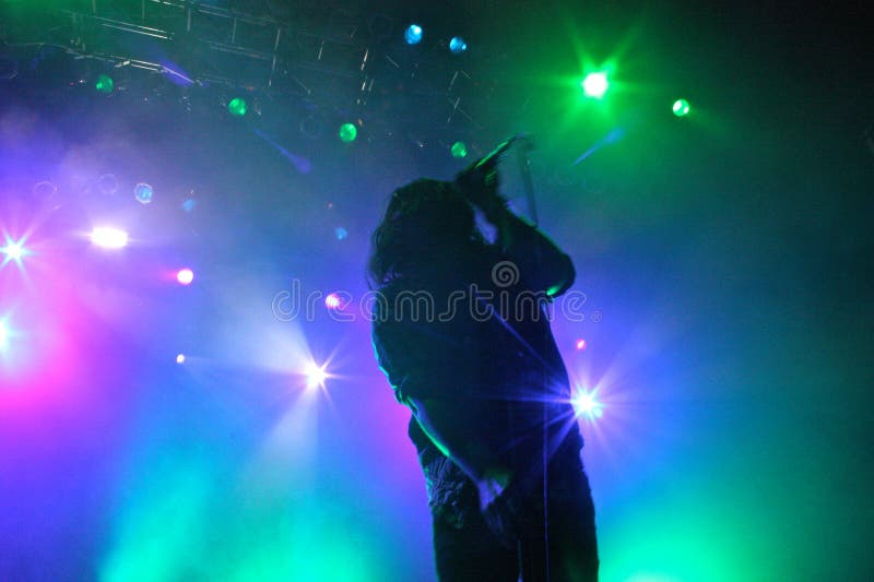 Taking Back Sunday in Concert from Terminal 5 in New York Editorial ...