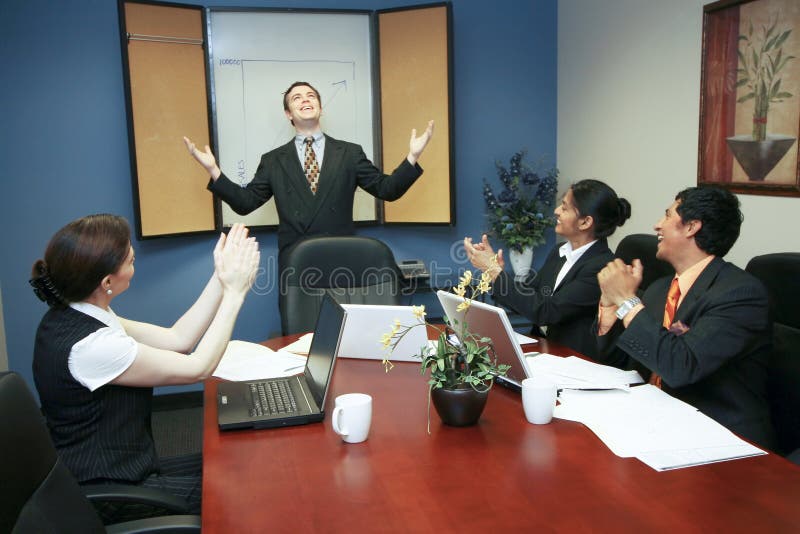 Taking a Bow stock photo. Image of meeting, person, asian - 5114966