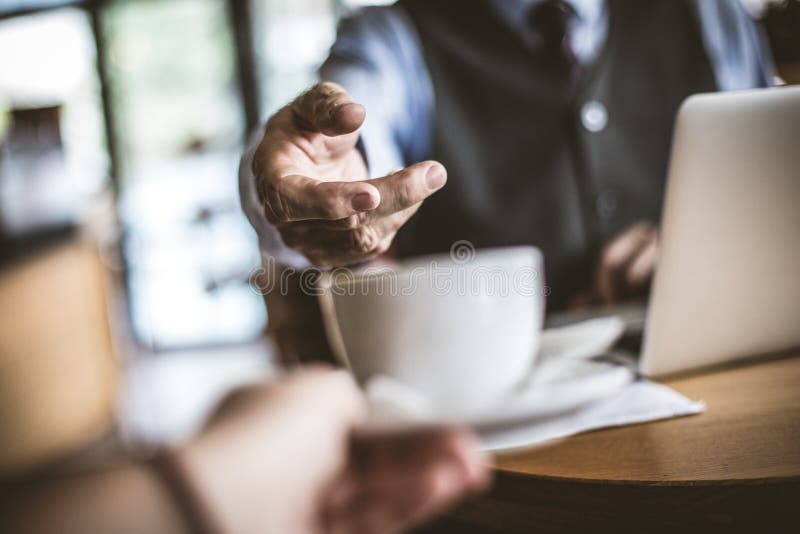 Taking a Break with a Cup of Coffee. Stock Image - Image of caucasian ...