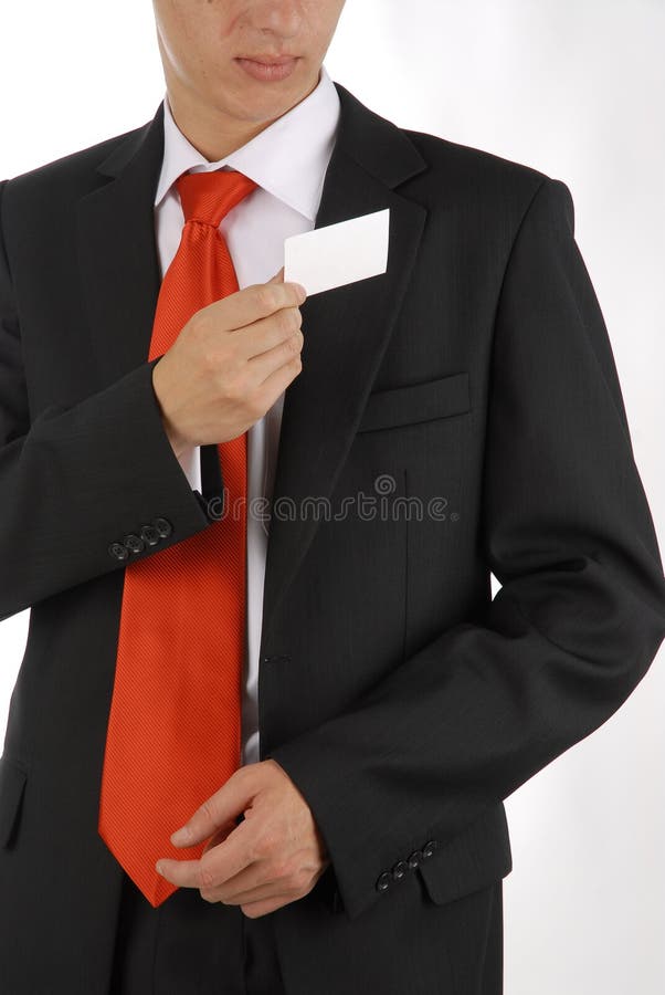 Businessman Doing a Presentation Stock Photo - Image of computer ...