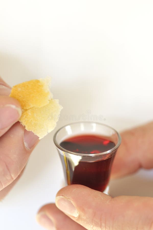 Taking Communion stock photo. Image of blood, hold, clean - 14889494