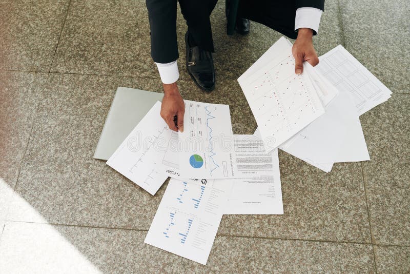 Taking documents stock image. Image of chart, business - 108511375