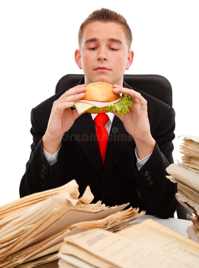 Taking a meal break stock image. Image of young, break - 18989943